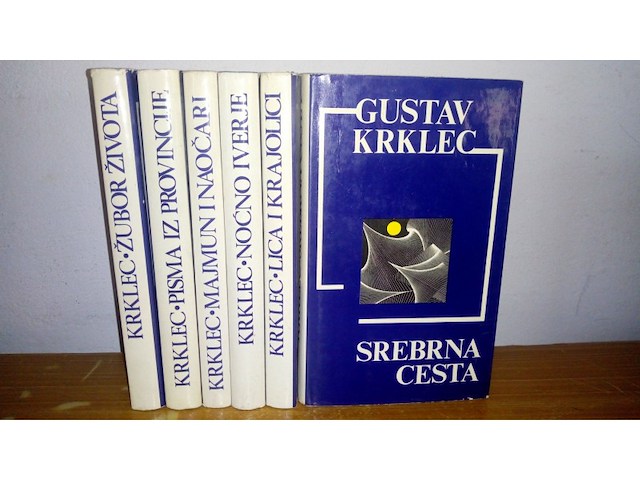 Gustav Krklec 1-6/ Komplet