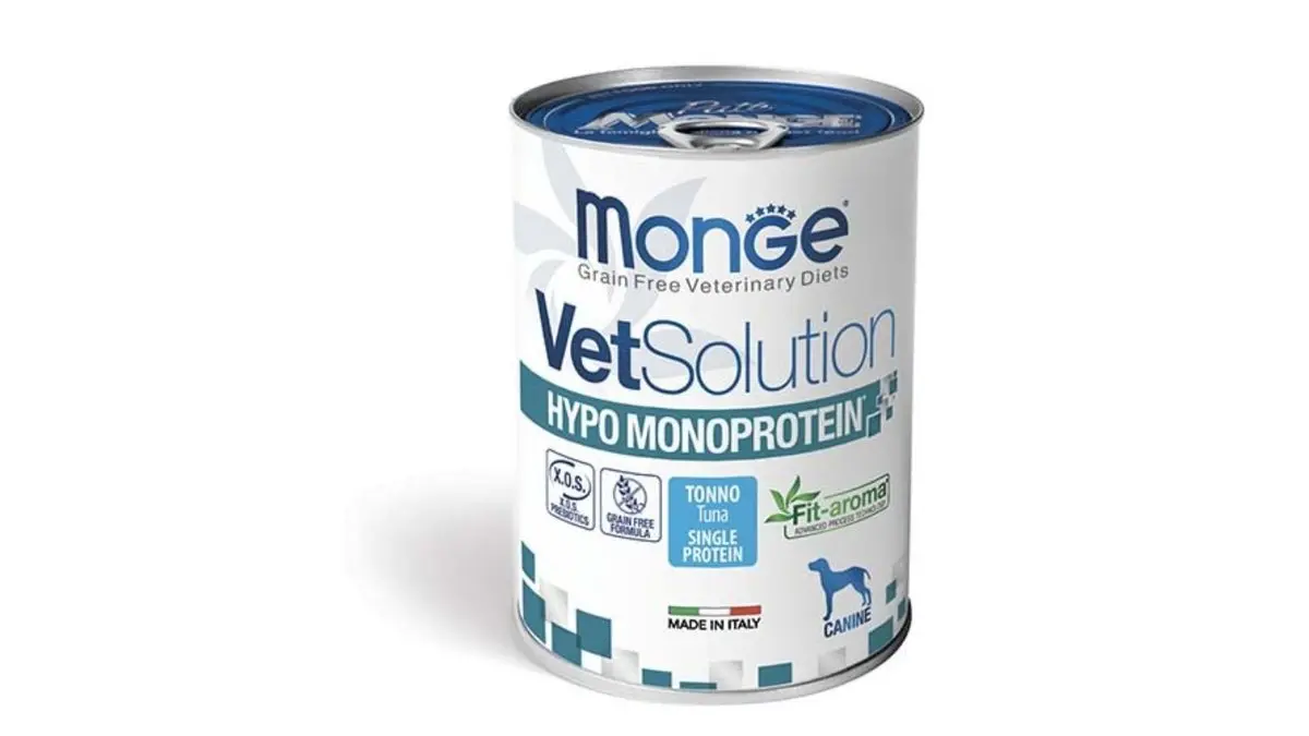Monge VetSolution Hypo Monoprotein Hrana za pse sklone alergijama - pašteta, Tunjevina, 400g