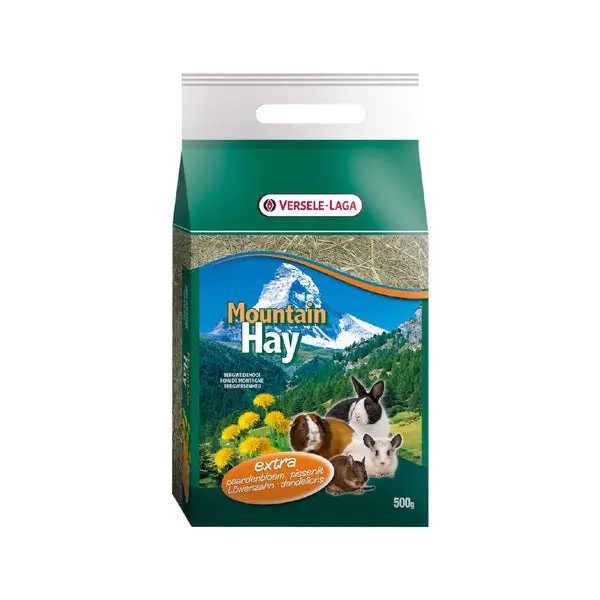 VERSELE-LAGA Prirodno seno za glodare Mountain Hay s Maslačkom 500g