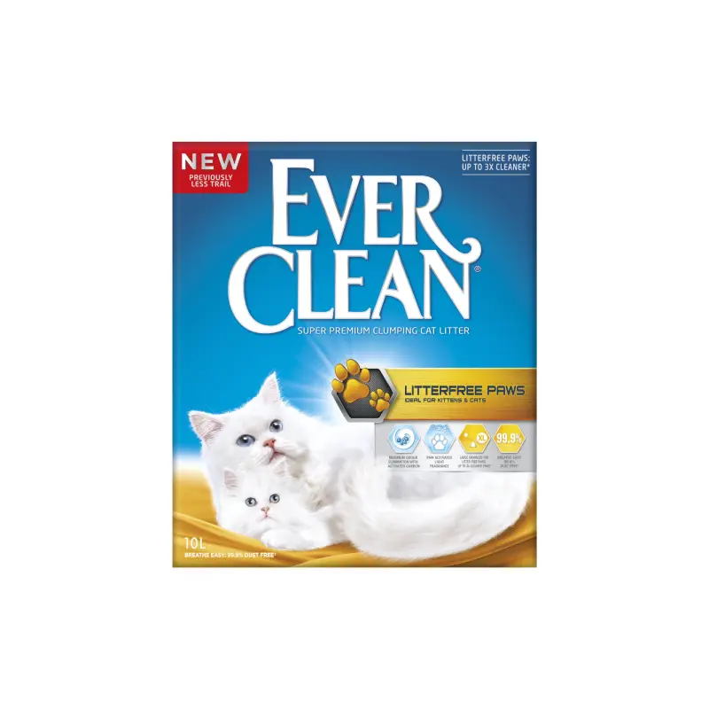EVER CLEAN Posip za Mačke LitterFree Paws 10l
