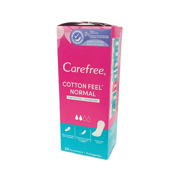 CAREFREE Dnevni ulošci Cotton Normal, 20 komada