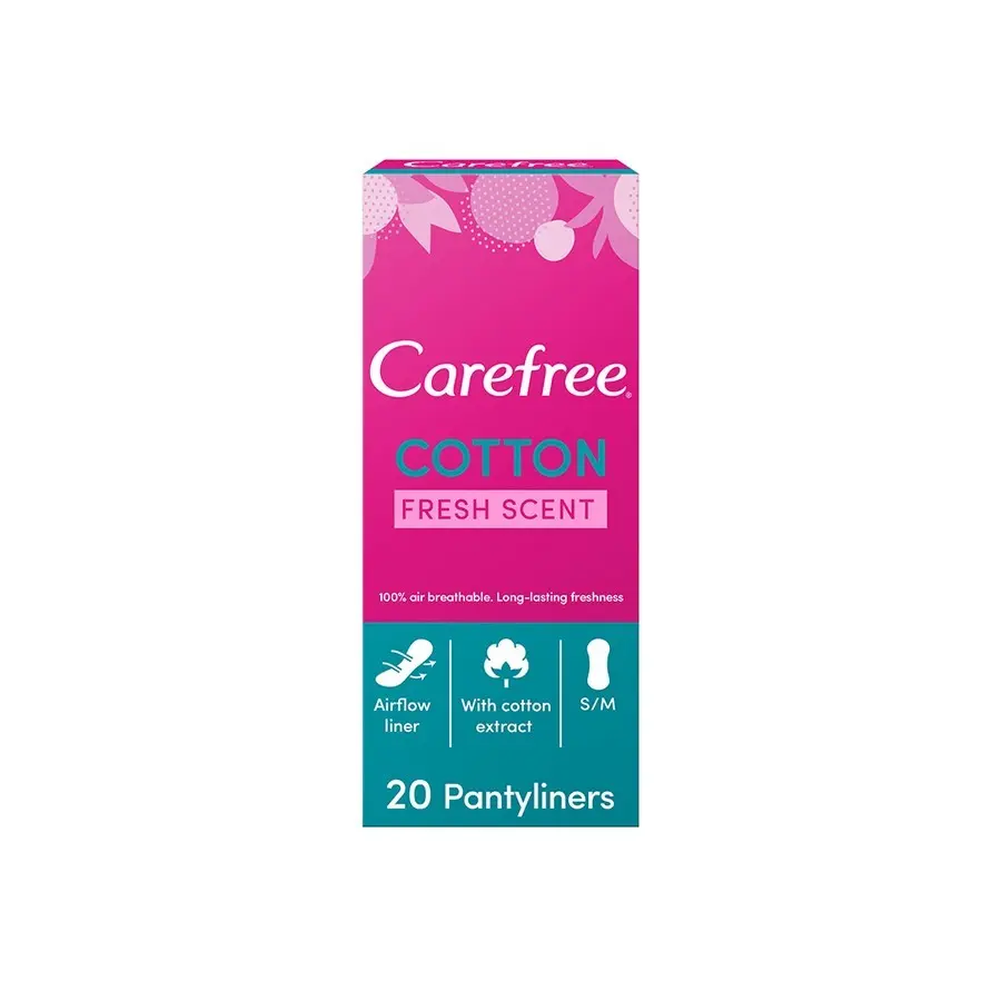 CAREFREE Dnevni ulošci COTTON FRESH 20/1