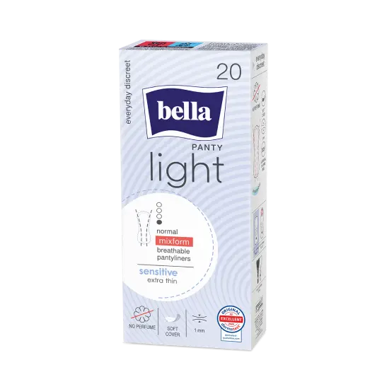 Bella Dnevni ulošci Panty Light Sensitive, 20 komada