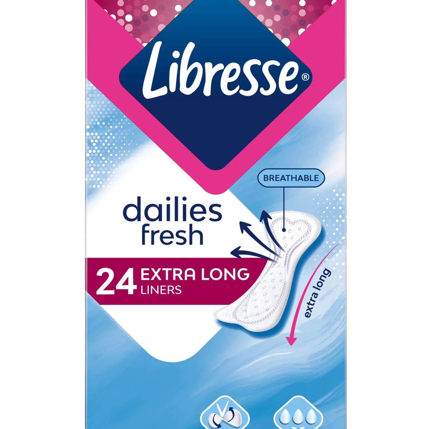 Libresse Dnevni ulošci Extra long, 24 komada