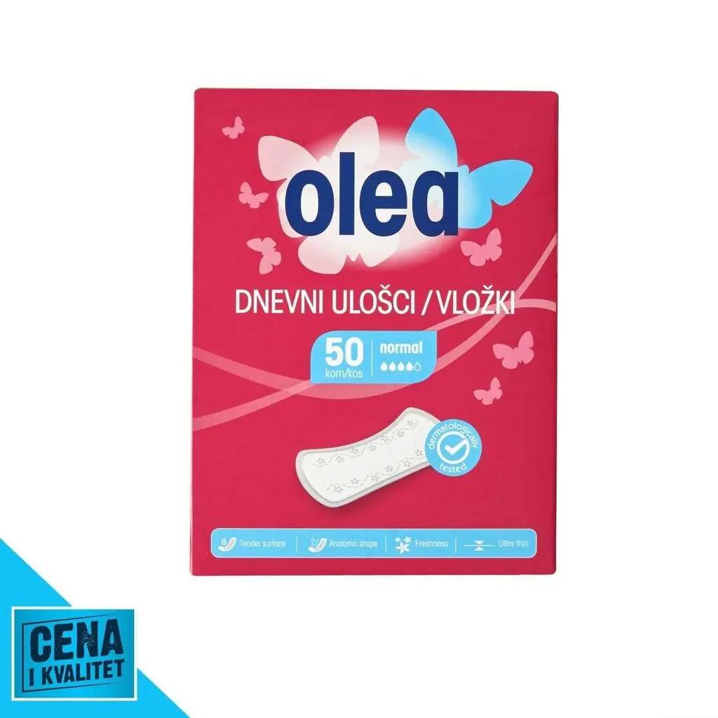 Olea Dnevni ulošci Regular, 50 komada