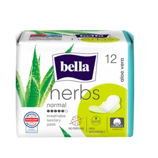 Bella Higijenski ulošci Herbs Aloe vera Normal, 12 komada