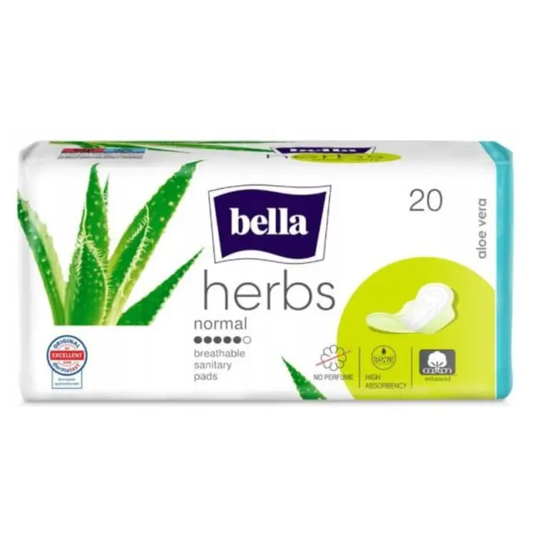 Bella Higijenski ulošci Herbs Aloe vera Normal, 20 komada