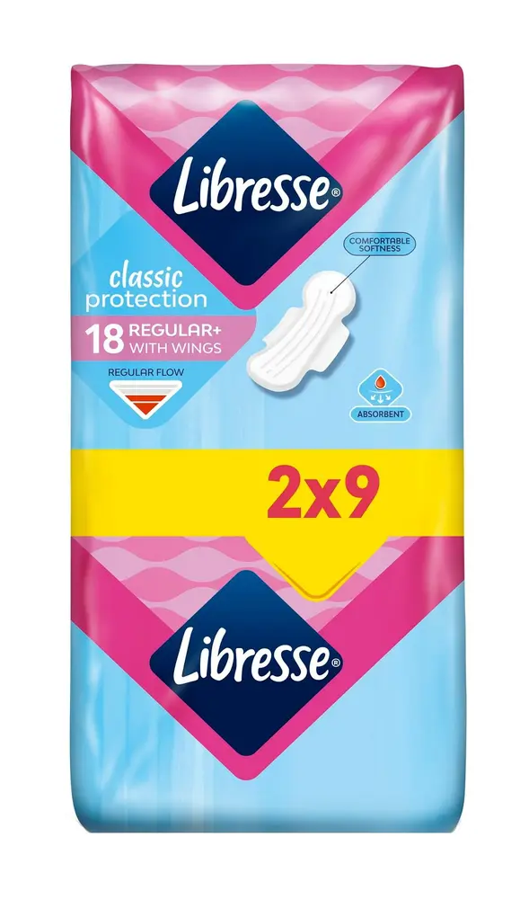Libresse Classic Normal Duo Higijenski ulošci, 18 komada