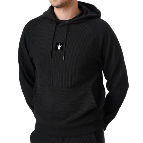 361 Degrees Muški duks Hoody Sweater, Crni