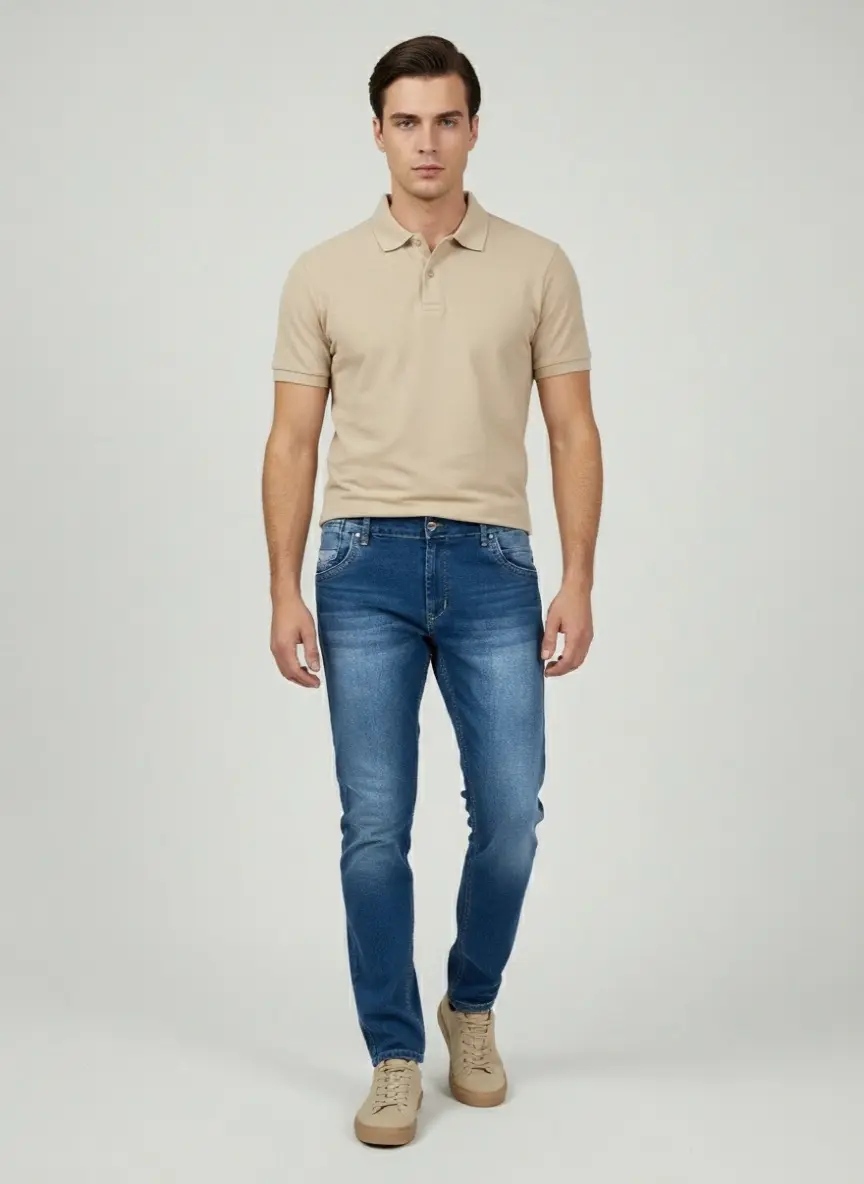 Elit Muške farmerke Slim fit, Plave