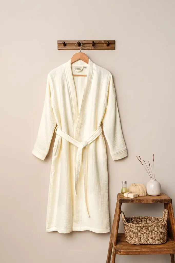L'essentiel Maison Bademantil Kimono, Bež