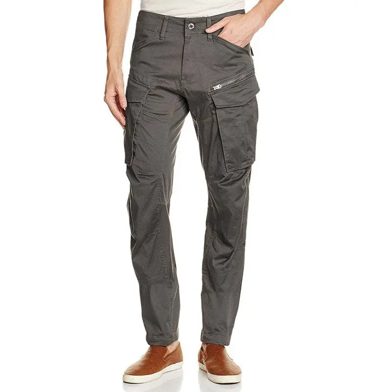 G-Star Muške pantalone ROVIC ZIP 3D REGULAR TAPERED, Maslinaste