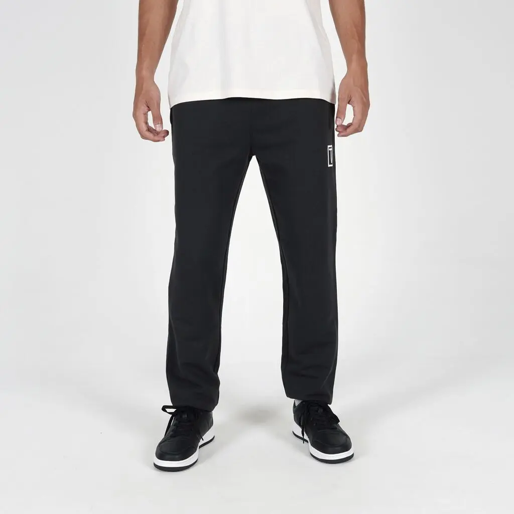 La Terra Muški donji deo trenerke Luminosa, Crni