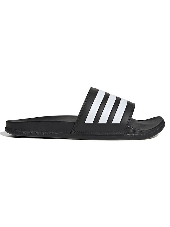 ADIDAS Sportske papuče Adilette Comfort crno-bele