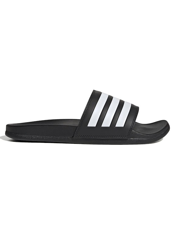 ADIDAS Sportske papuče Adilette Comfort crno-bele