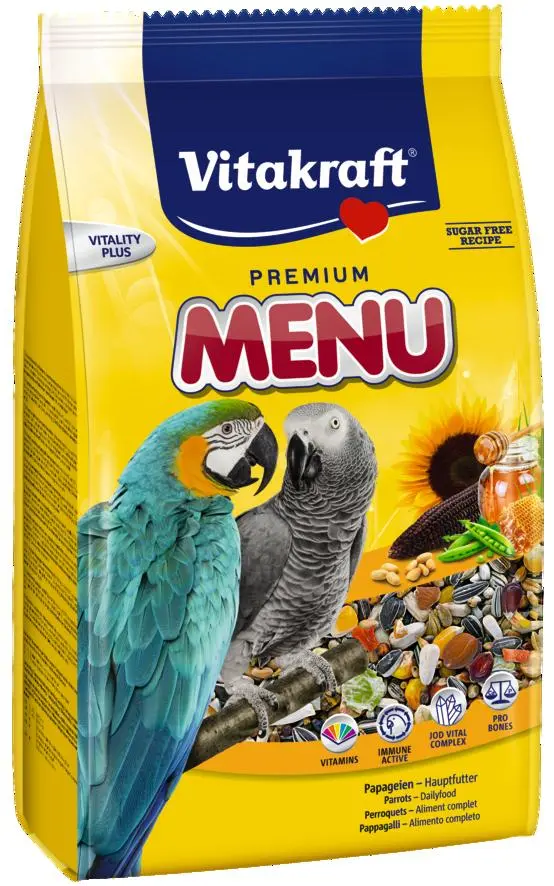 VITAKRAFT Hrana za velike papagaje sa medom 1kg