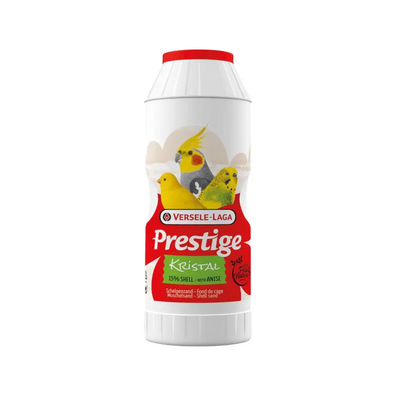 VERSELE LAGA Pesak za ptice Prestige Kristal, 2kg, Beli
