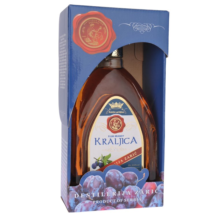 Zarić Rakija Kraljica, Šljiva, 0.7l