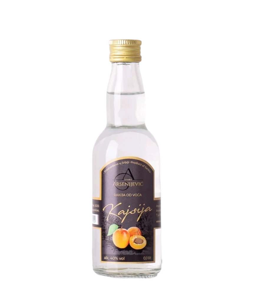 Arsenijević Rakija Kajsija 42% vol, 100ml