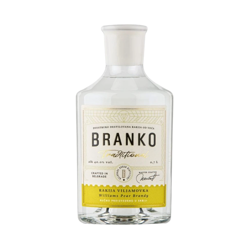 Branko Rakija Vilijamovka 40% vol, 700ml