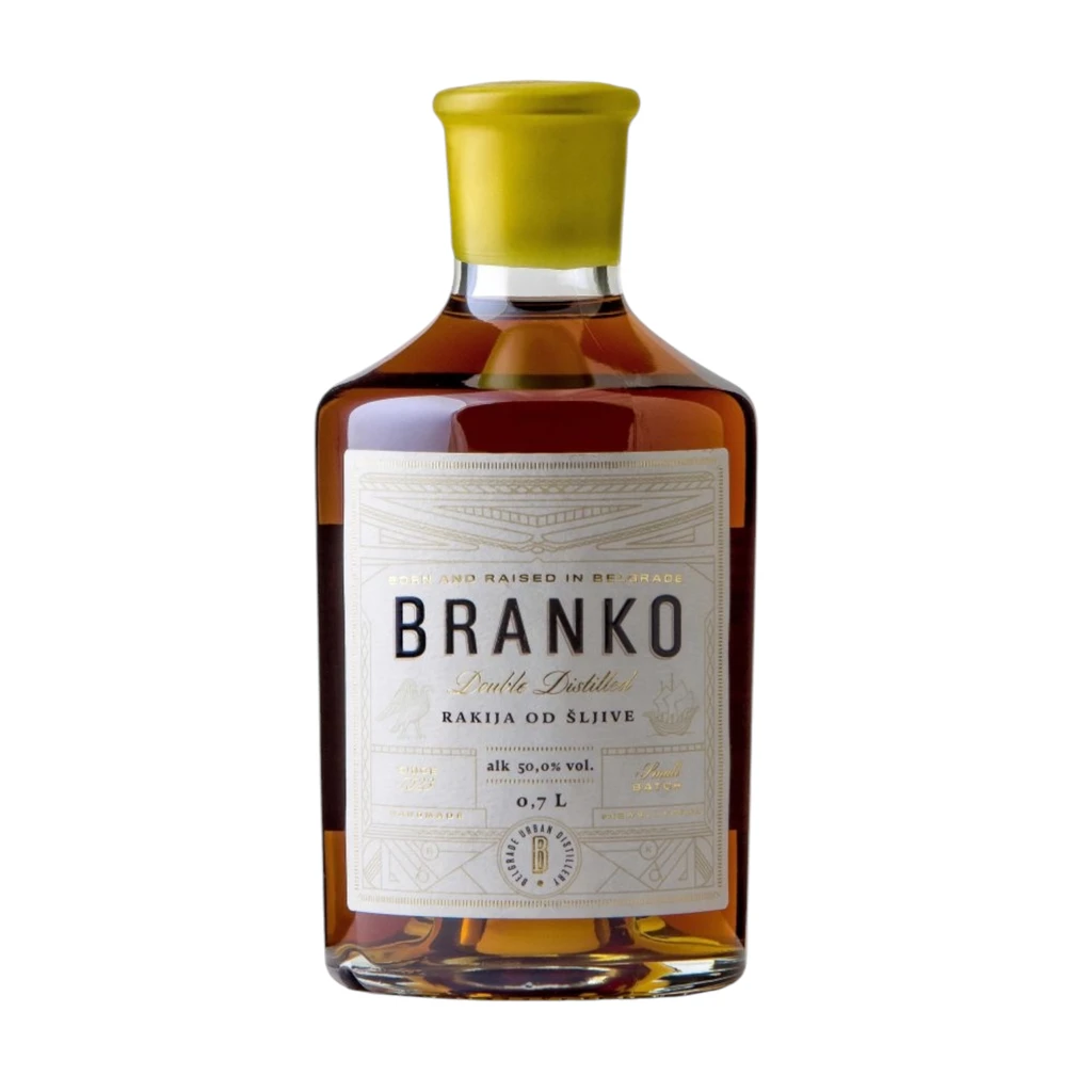 Branko Rakija Premium Šljiva 50% vol, 700ml