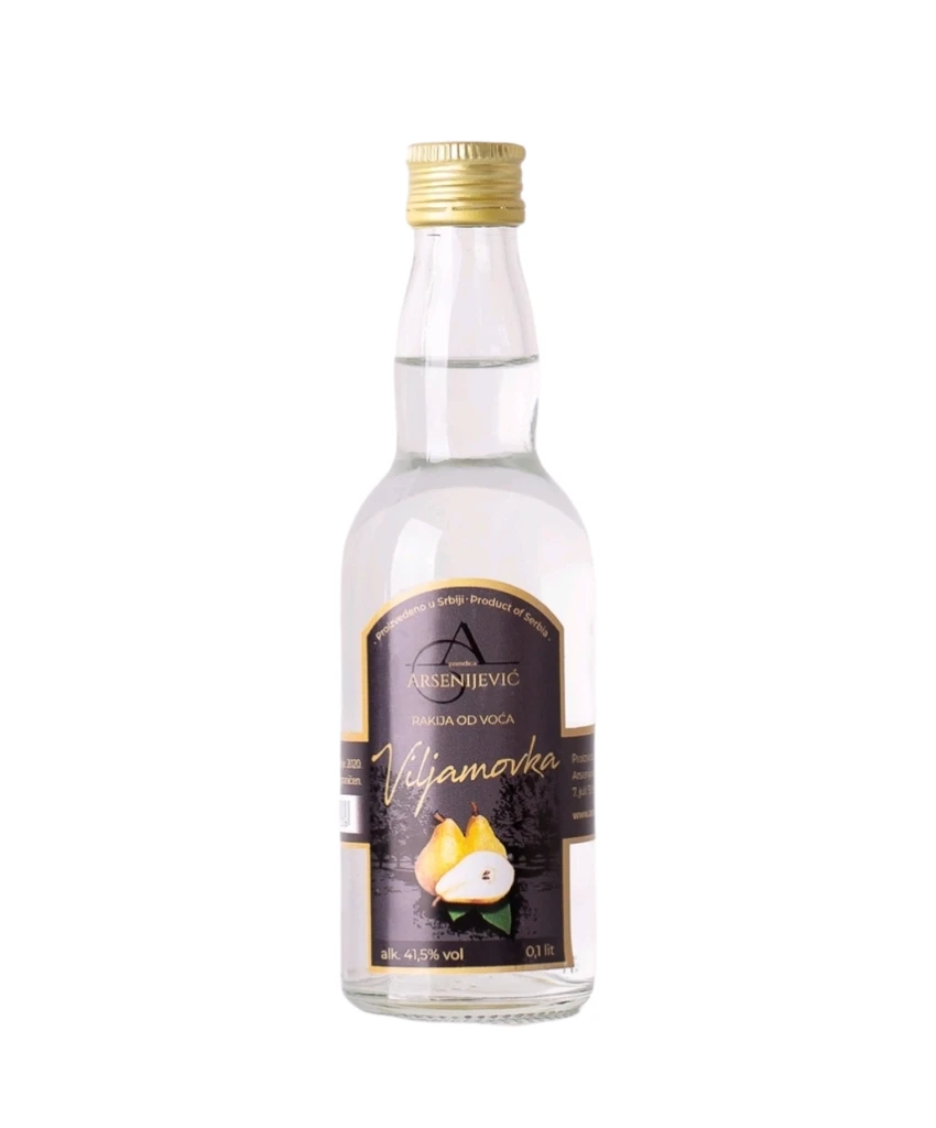 Arsenijević Rakija Vilijamovka 42% vol, 100ml