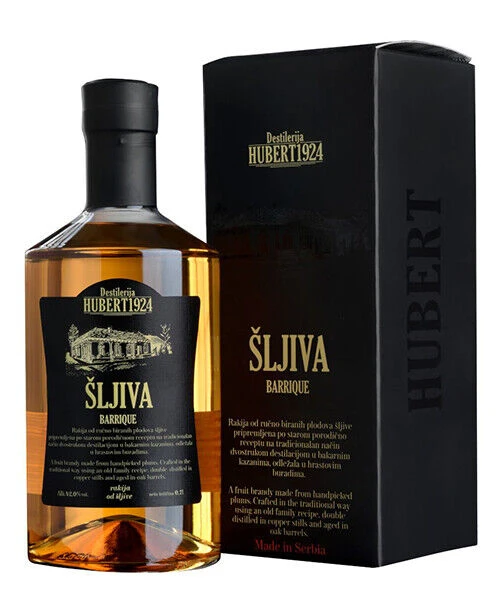 Hubert Rakija Šljiva Barrique LUX 42% vol, 700ml