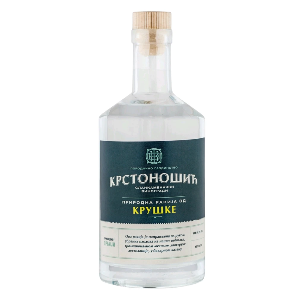 Krstonošić Rakija Kruška 40% vol, 700ml