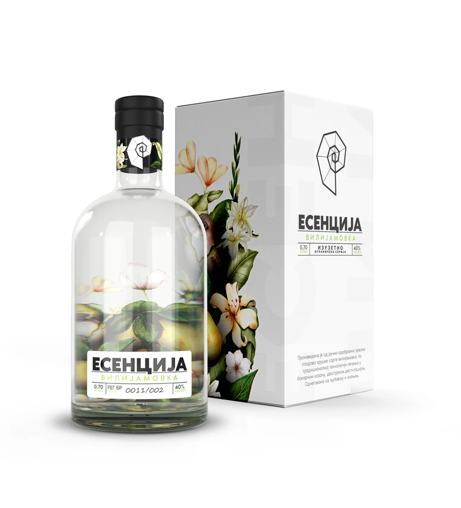 Esencija Rakija Vilijamovka 40% vol, 700ml