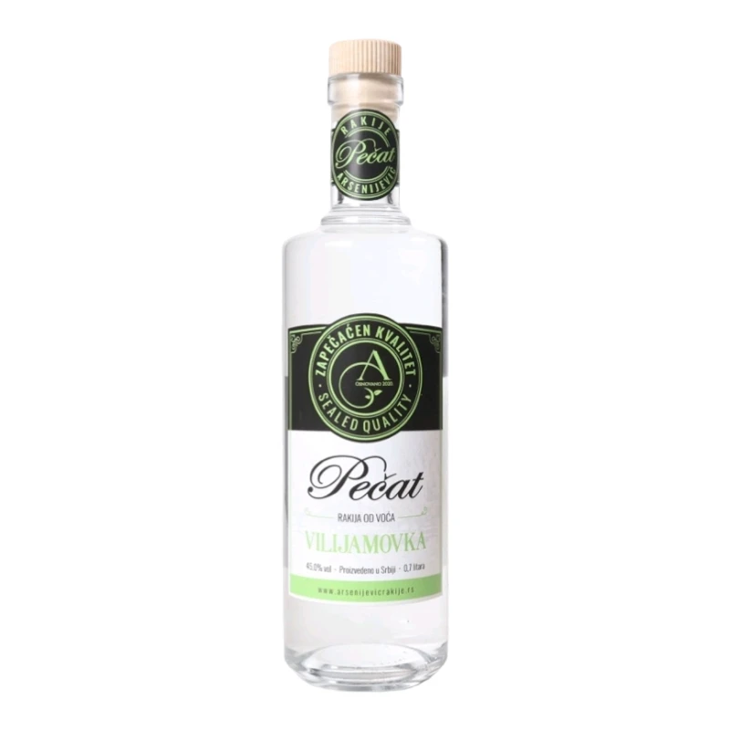 Pečat Rakija Vilijamovka 42% vol, 700ml