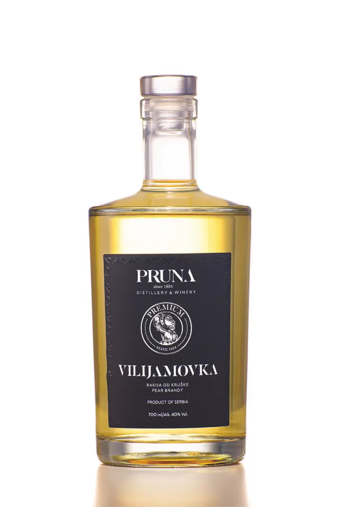 Pruna Rakija Vilijamovka Premium 40% vol, 700ml