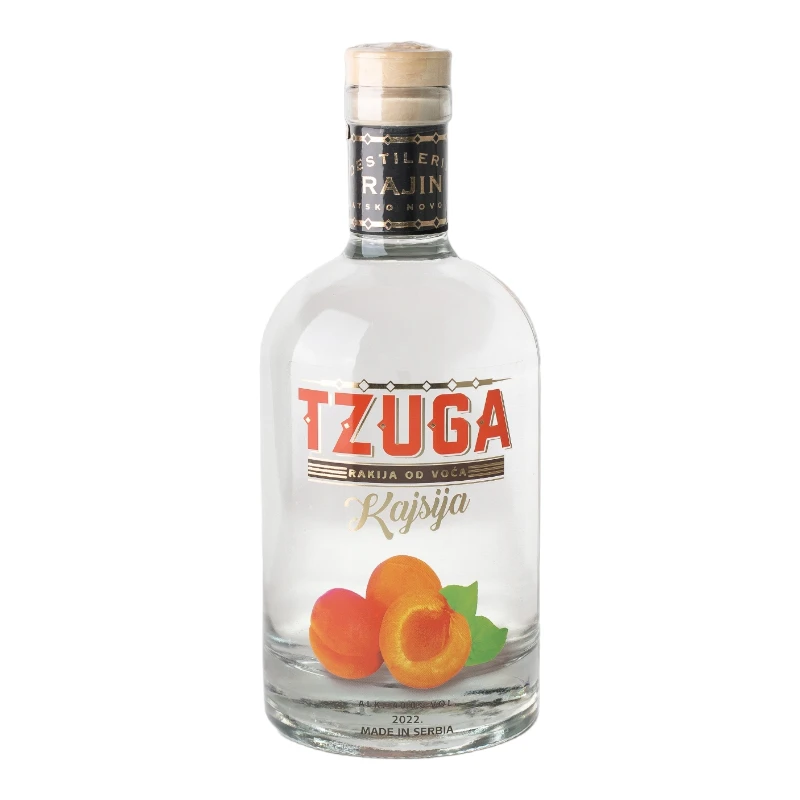 Tzuga Rakija Kajsija 40% vol, 700ml
