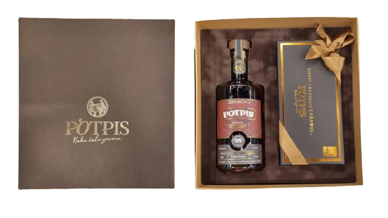 Potpis - kajsija - gift box