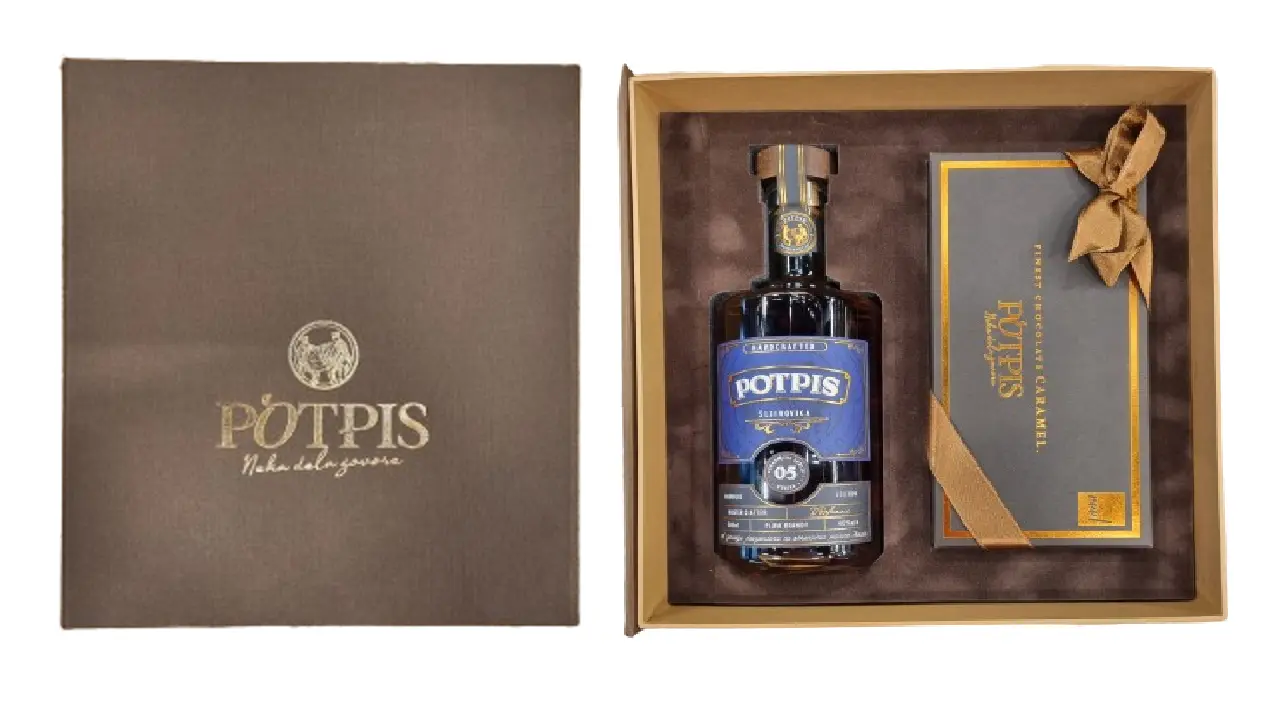 Potpis - šljiva - gift box