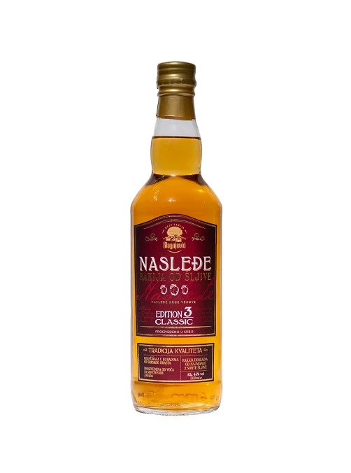 NASLEĐE Rakija od šljive Edition 3 Classic, 500ml