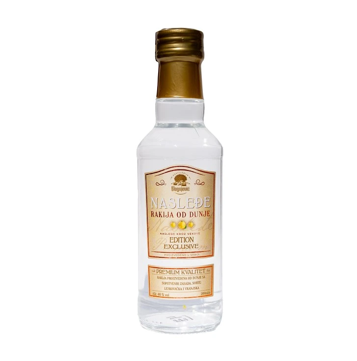 NASLEĐE Rakija od dunje Edition Exclusive, 200ml