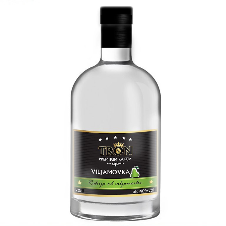 KAŠASA TRON Premijum Rakija, Viljamovka, 0.7l