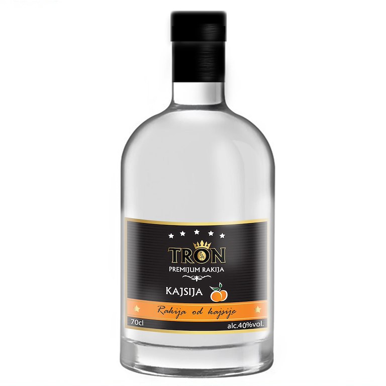 KAŠASA TRON Premijum Rakija, Kajsija, 0.7l