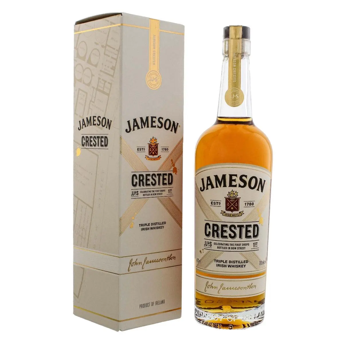 Jameson Crested Viski, 0.7l