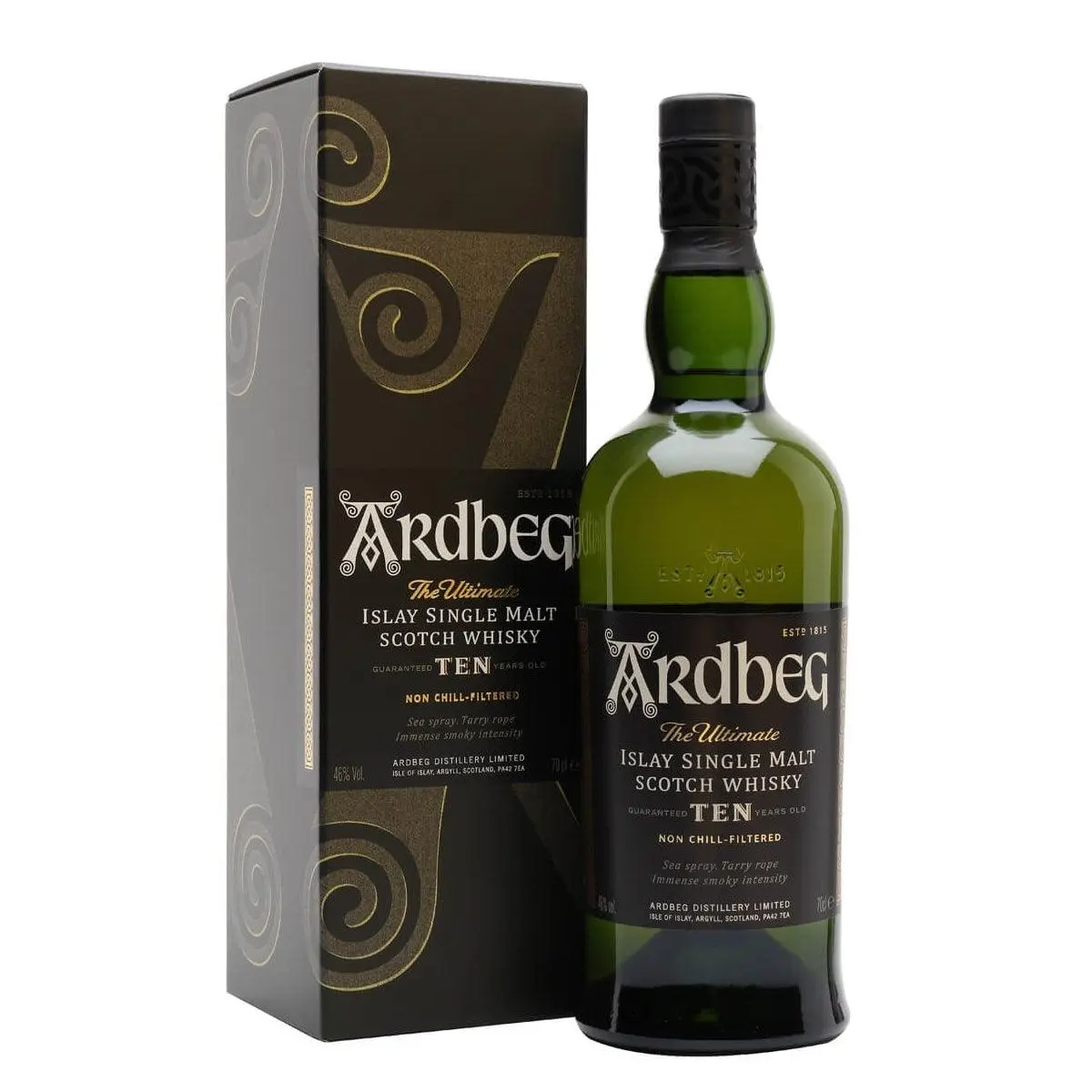Ardbeg Viski, 10 Years Old, 0.7l