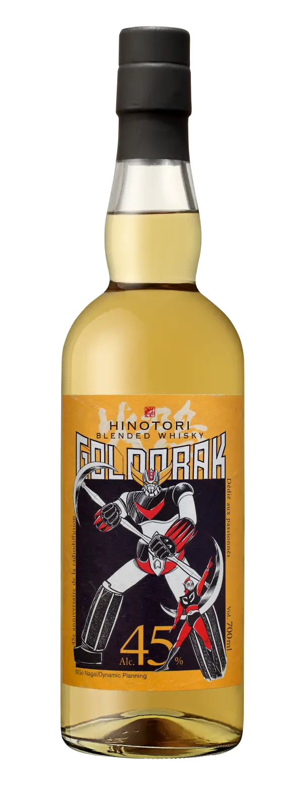 Hinotori Whisky Goldorak Limited Edition Yellow