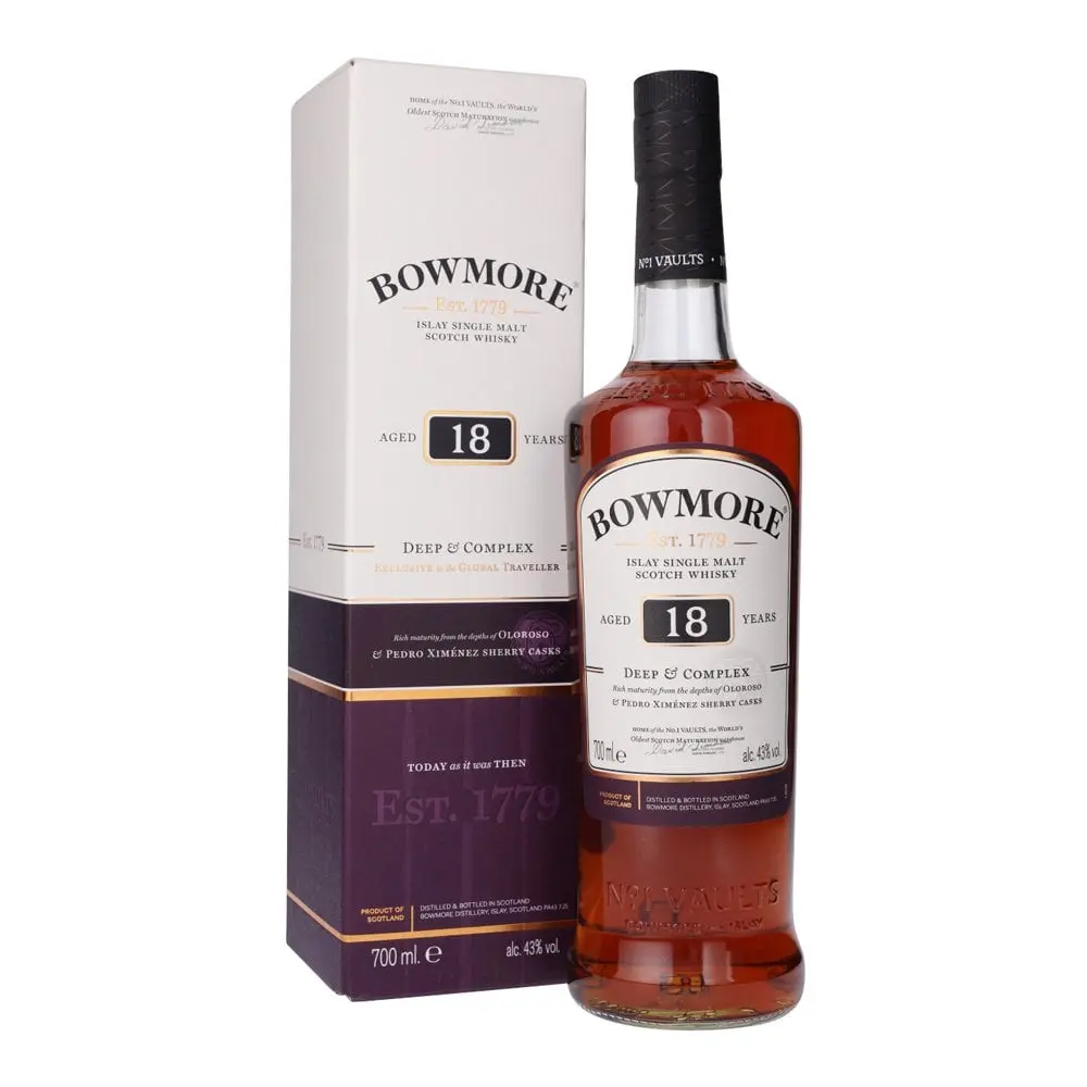 BOWMORE Viski 18YO, 0.7L