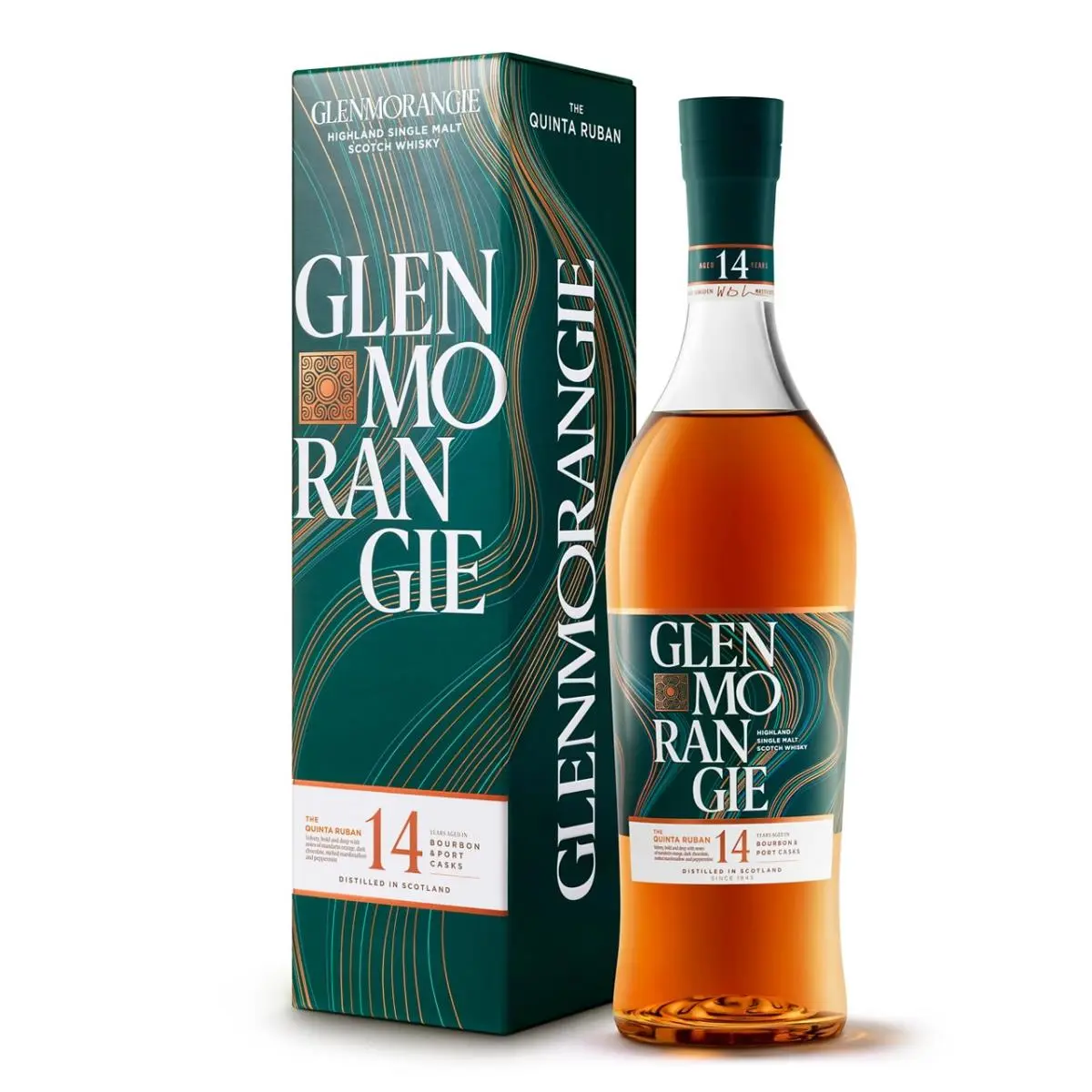 GLENMORANGIE Viski Quinta Ruban 14YO, 0.7L