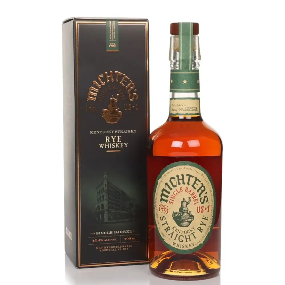 MICHTER'S Viski US*1 Single Barrel Kentucky Straight Rye, 0.7L