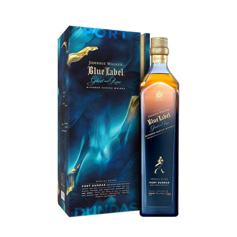 JOHNNIE WALKER Blue Ghost&Rare 5 Port Dundas viski, 0,7 l