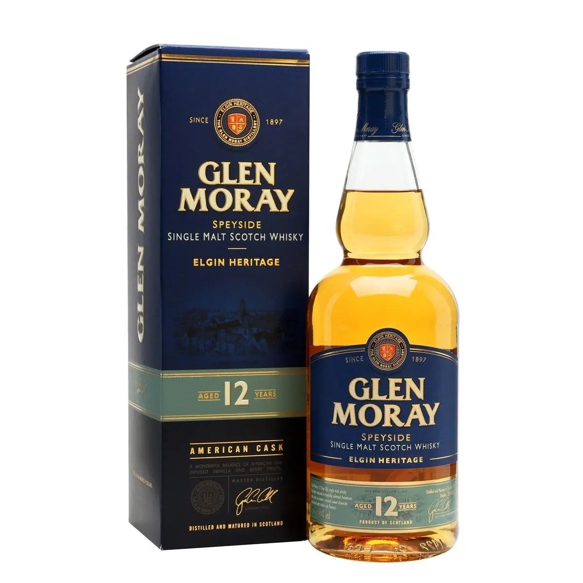 GLEN MORAY Single Malt Viski, 0,7l