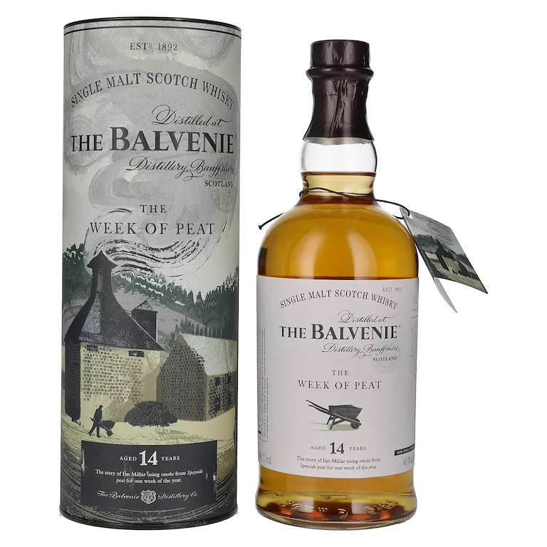 BALVENIE Viski Week of Peat, 0.7l