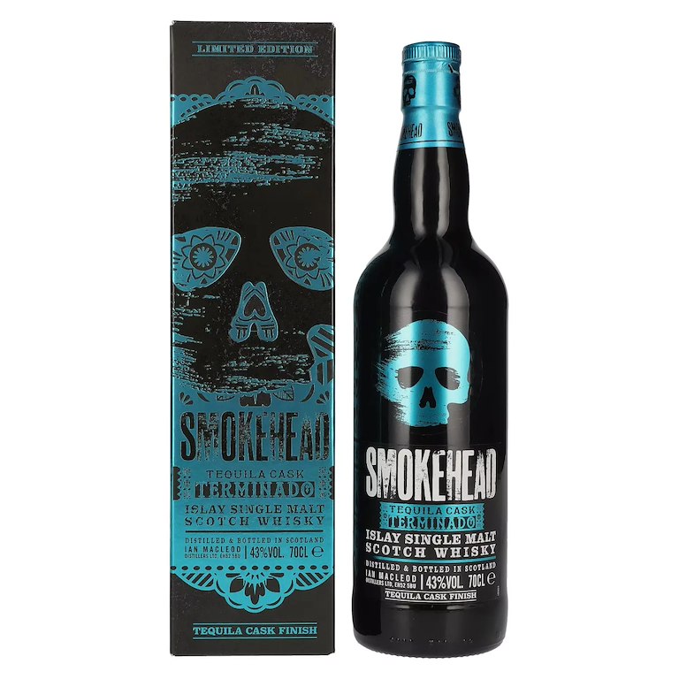 SMOKEHEAD Viski Terminado Tequila Cask, 0.7l
