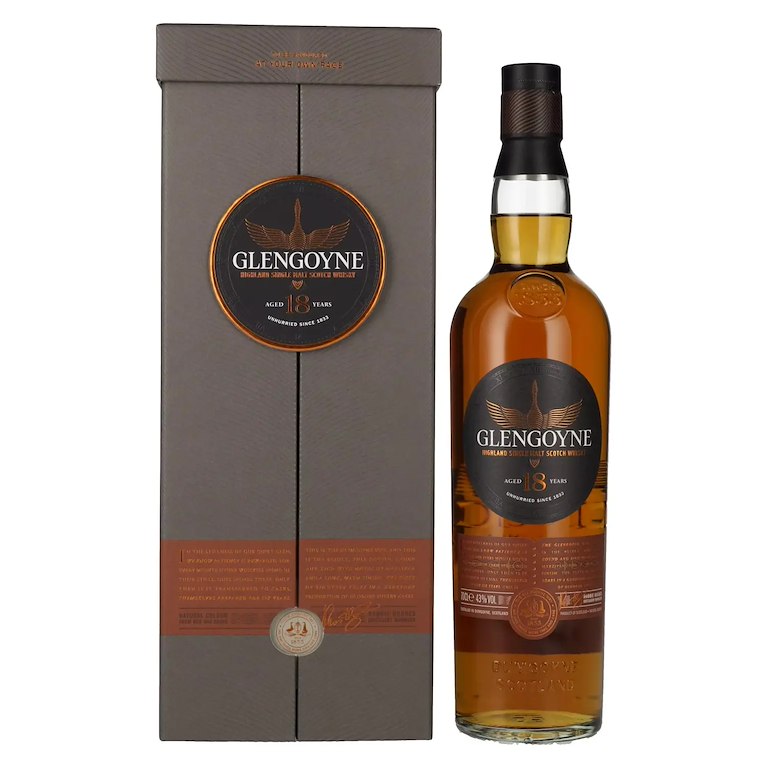 GLENGOYNE Viski 18Y 43%, 0,7l