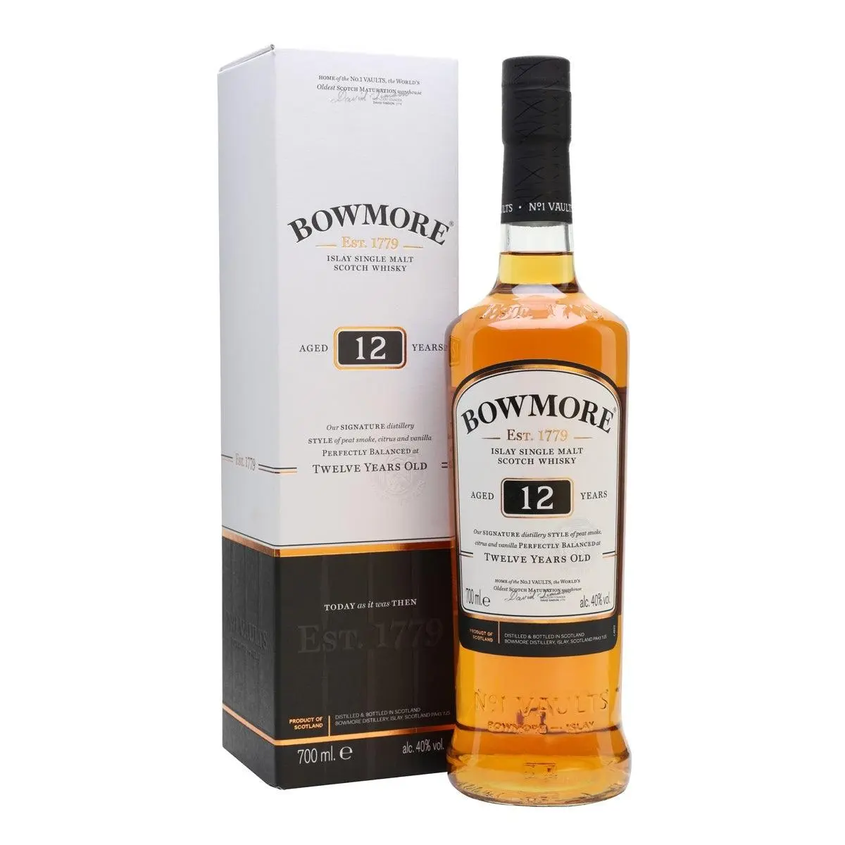 Bowmore Viski, Aged 12 Years, 0.7l